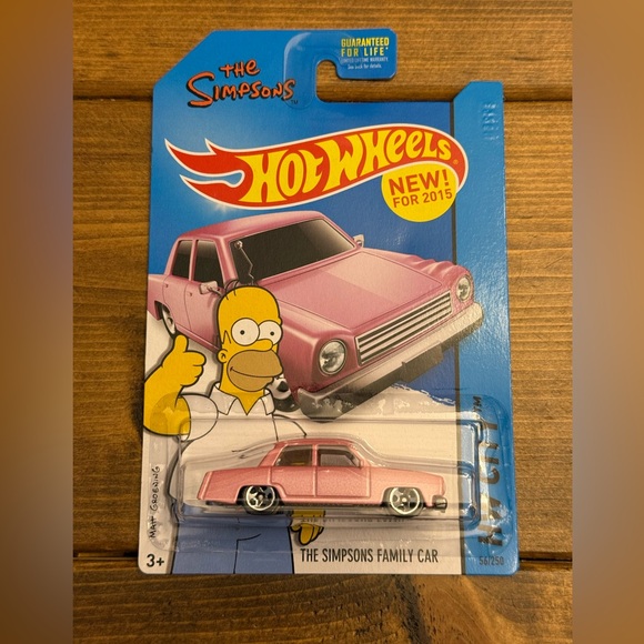 Hot Wheels | Toys | New Hot Wheels The Simpsons Family Car Pink Sedan ...